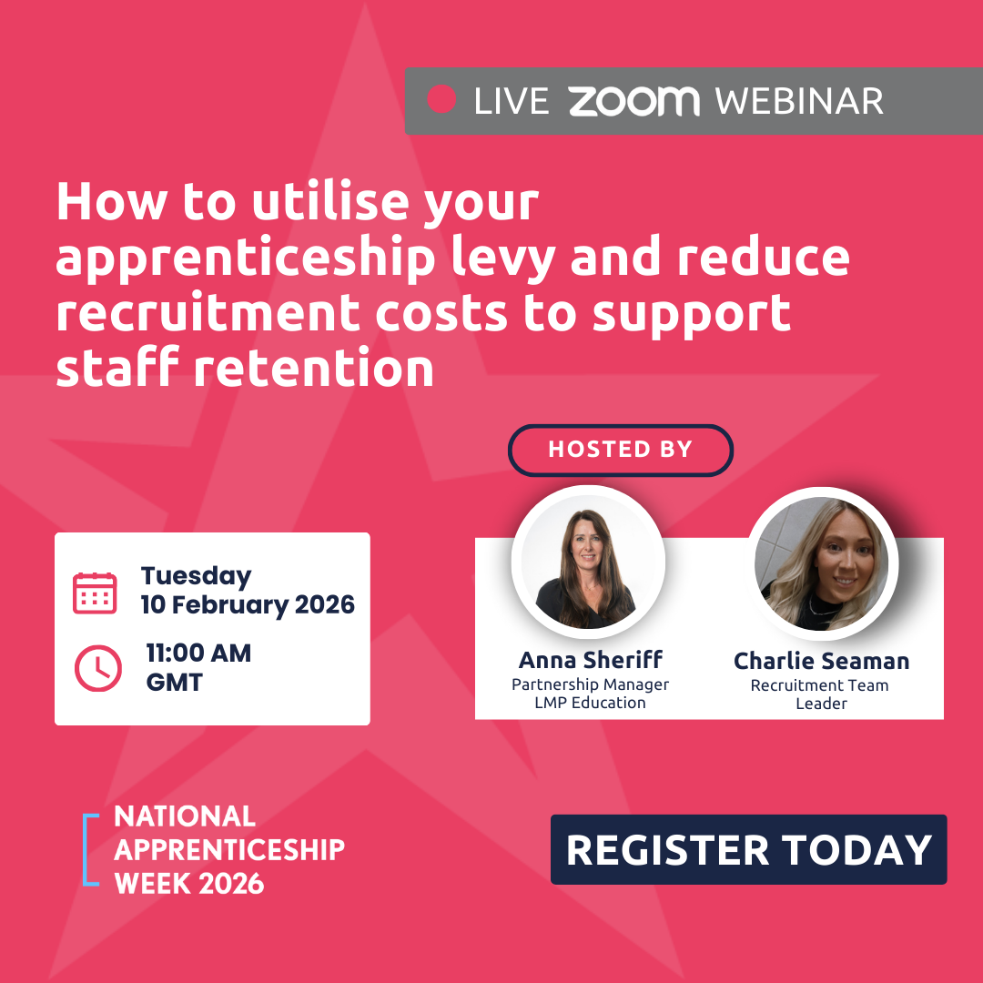 Join our LIVE webinar: Maximise your apprenticeship levy - free levy ...